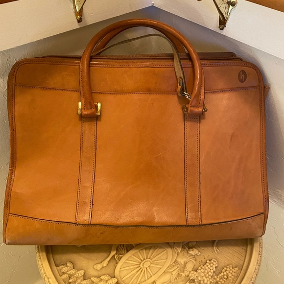 Hartman | Bags | Bert Man Leather Briefcase | Poshmark